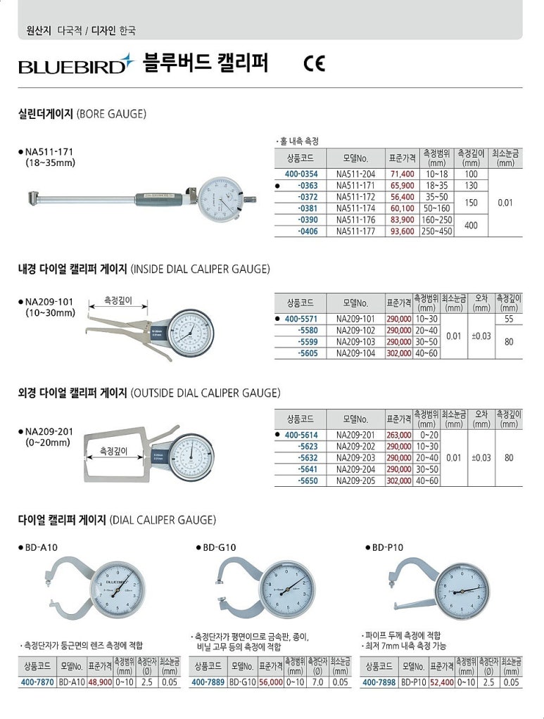 다이얼 캘리퍼게이지 내경외경측정 캘리퍼게이지 다이얼캘리퍼게이지 3가지 브랜드로 보기 안성 공구전문 신상사 네이버 블로그