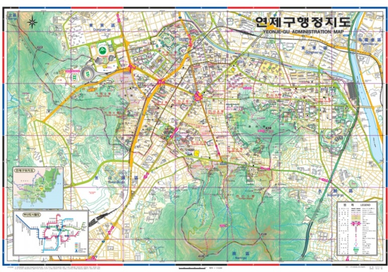 부산시 행정지도 네이버 블로그