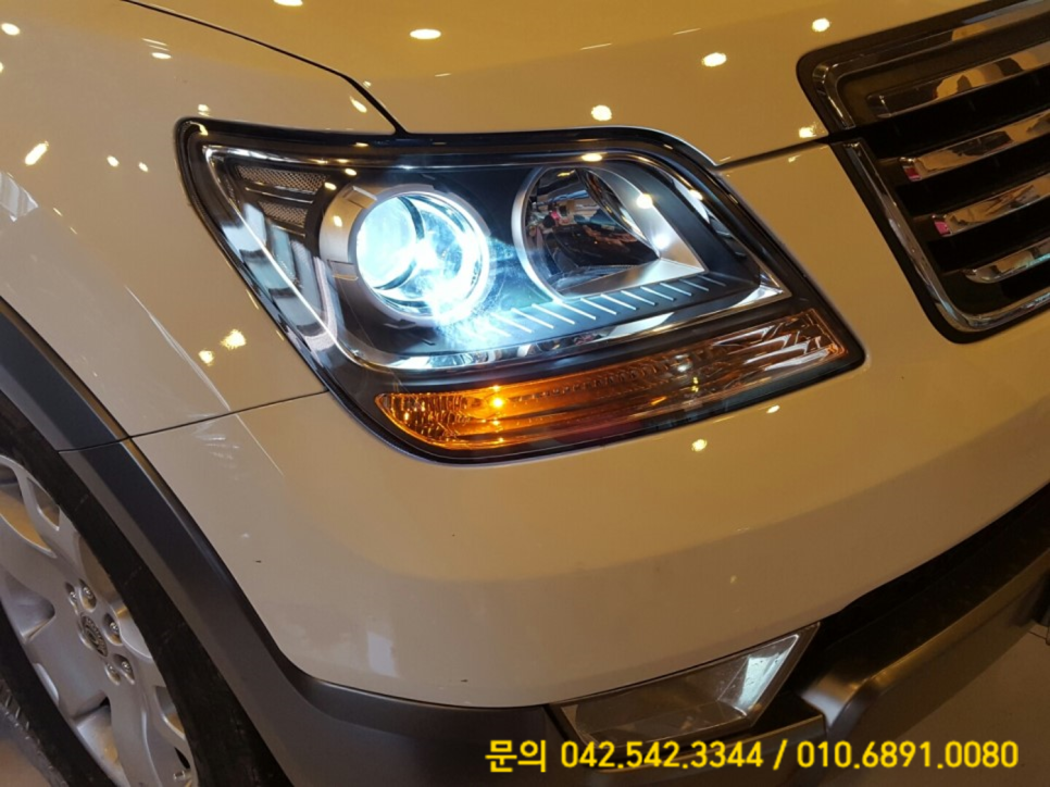 모하비 순정 Hid 헤드램프 튜닝 후기 덱스크루 대전 서구점 네이버 블로그