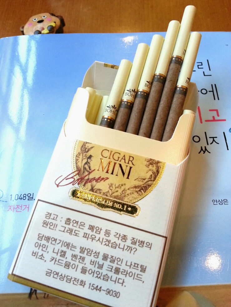 [국산담배] 보헴시가 미니 넘버원 - BOHEM CIGAR MINI No.1 : 네이버 블로그