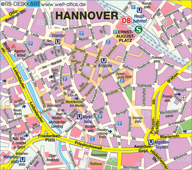 하노버 지도(Hannover Map) 박람회 위치 여행지도 전철노선도 교통지도 : 네이버 블로그