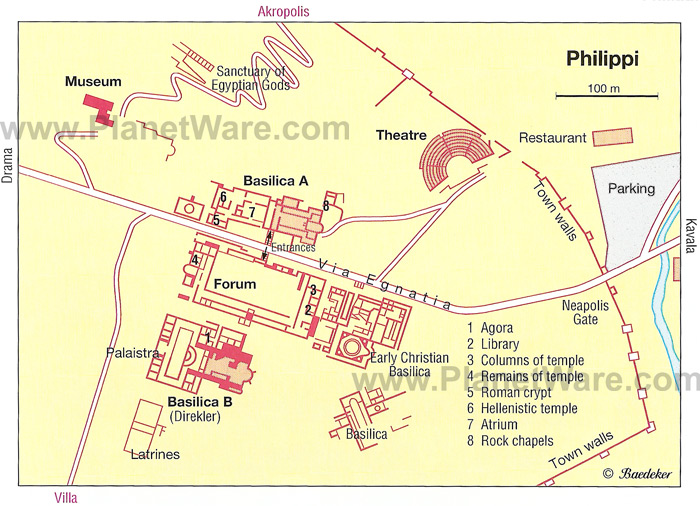 빌립보(필리피), 그리스 북동부 해안 고대도시. : 네이버 블로그